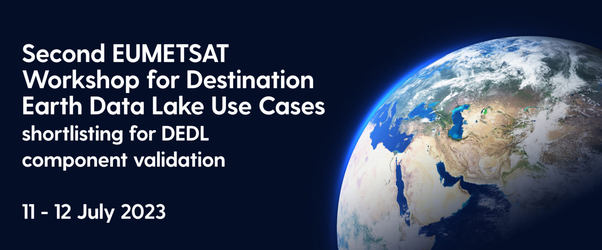 2nd EUMETSAT Workshop for Destination Earth Data Lake Use Cases ...