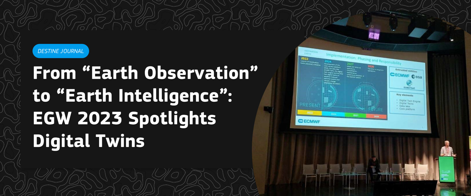 From “Earth observation” to “Earth intelligence”: EGW 2023 spotlights digital twins ...