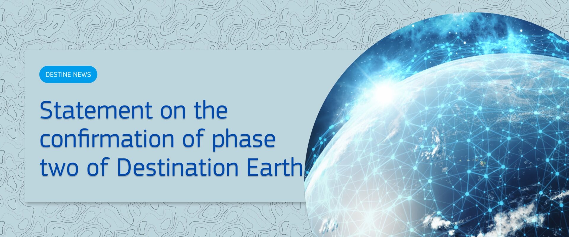 Statement on the confirmation of Phase Two of Destination Earth ...