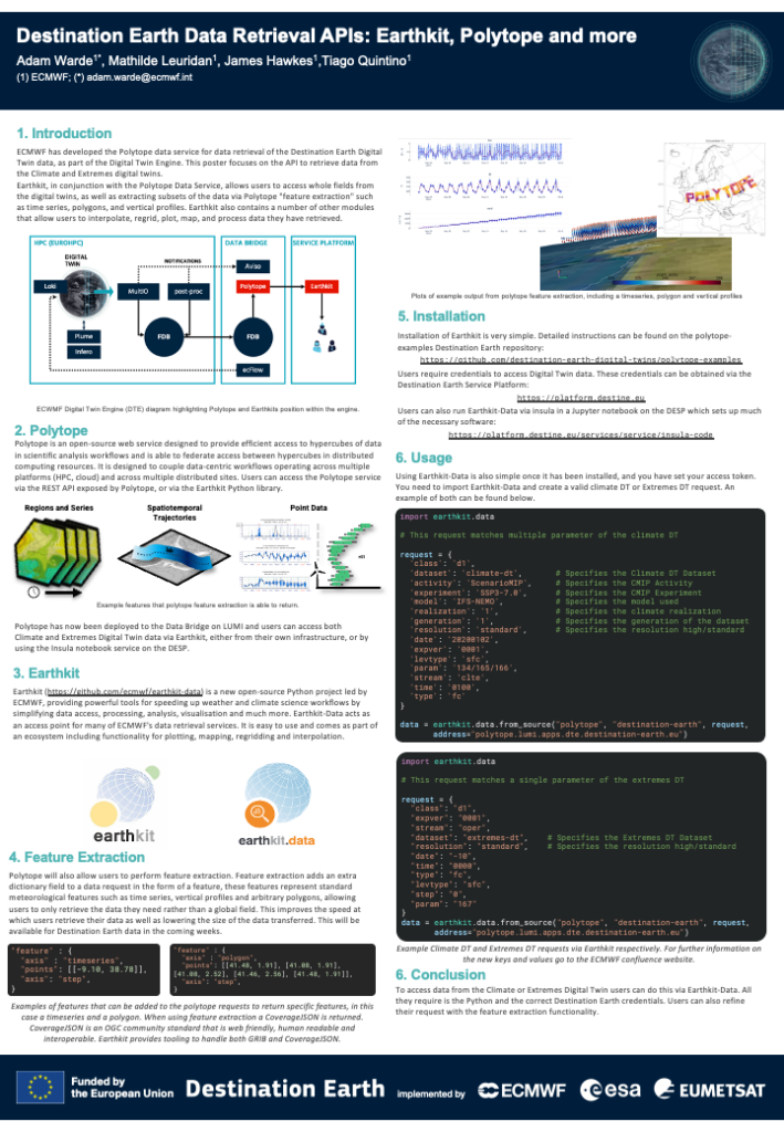 3rd Destination Earth User eXchange - Destination Earth